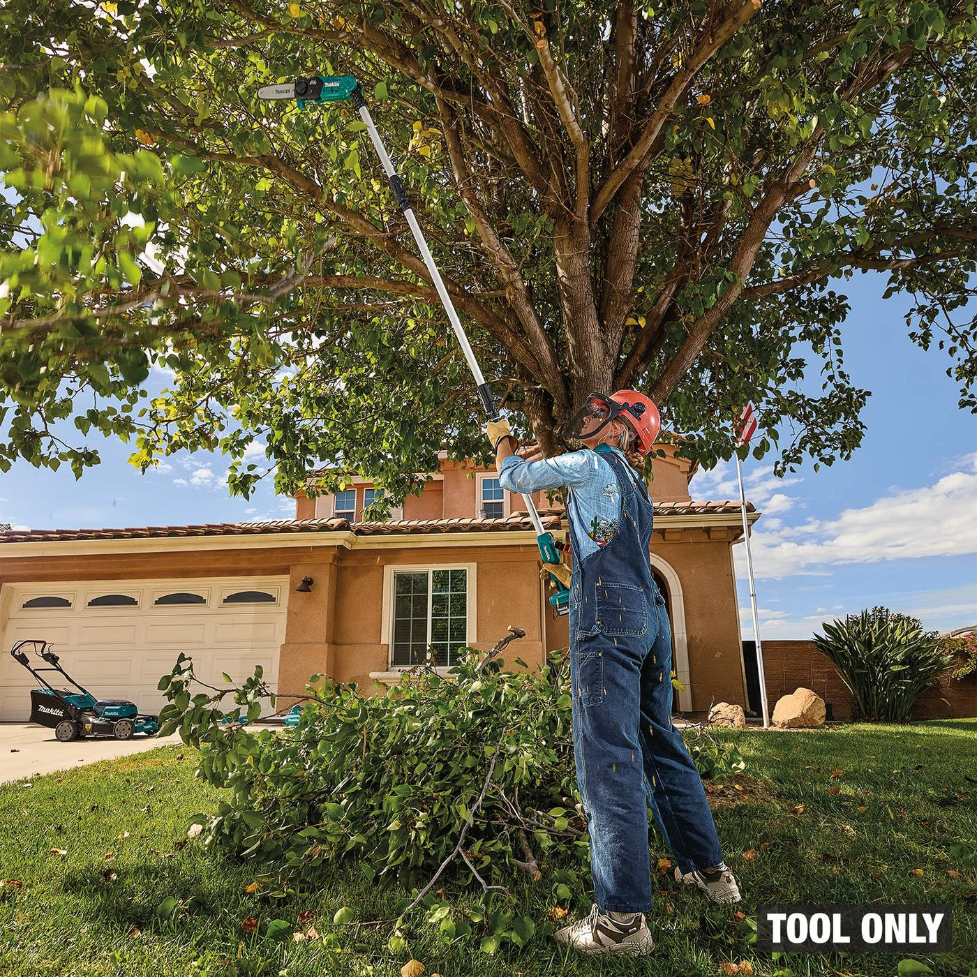 Makita 18V LXT® Brushless 8" Extendable Articulating Pole Saw, Tool ...