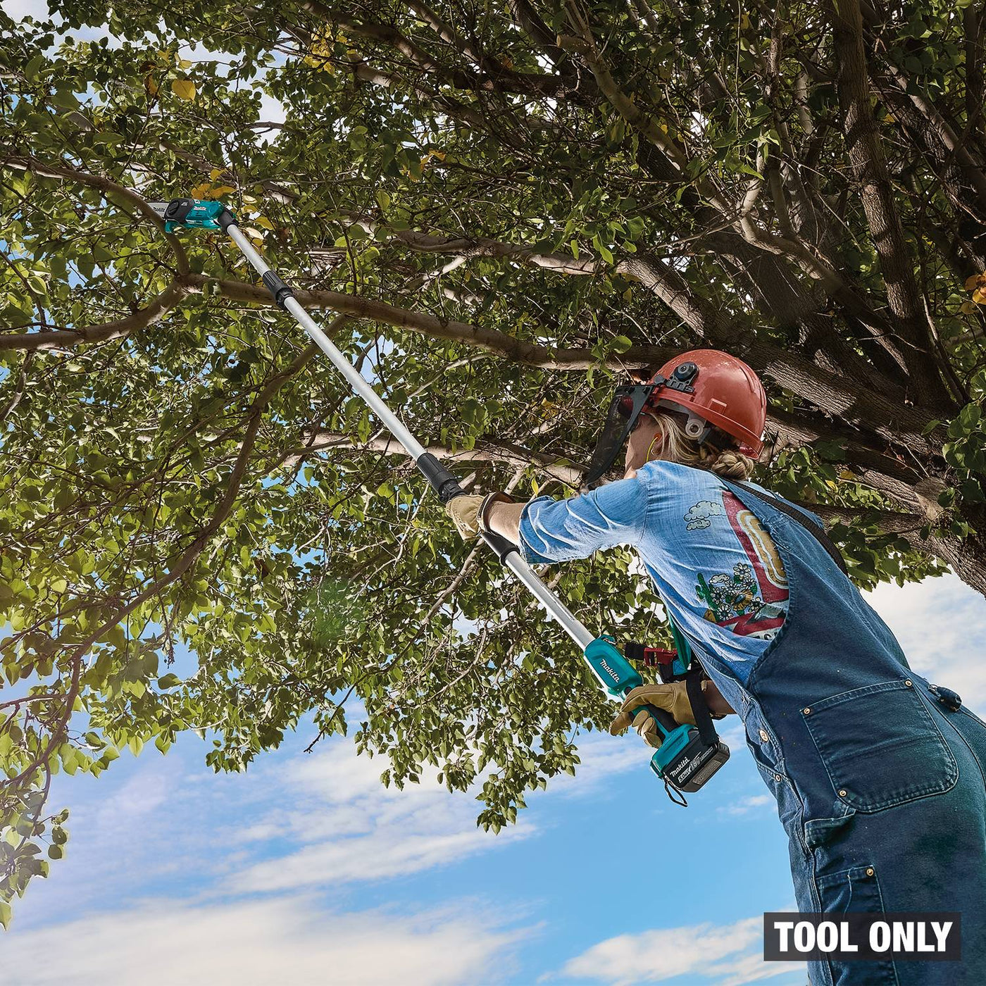 Makita 18V LXT® Brushless 8" Extendable Articulating Pole Saw, Tool ...
