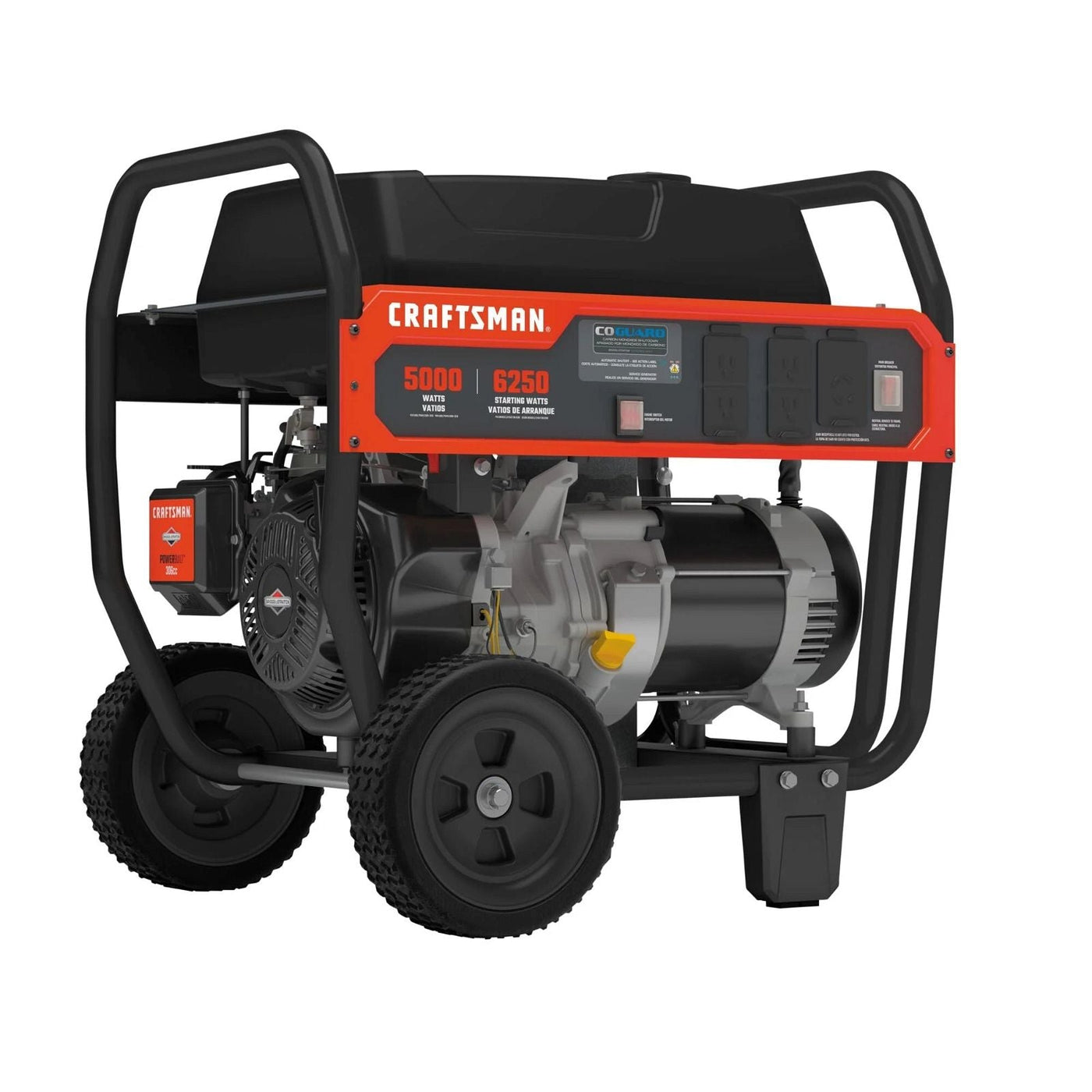 Craftsman (CM-XGGAS030731V) 5000 Watt Portable Generator — Pacific ...