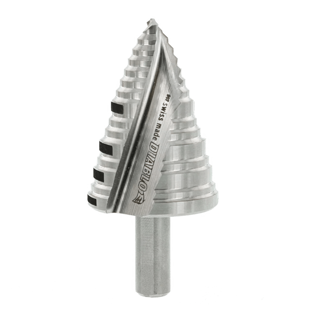 Diablo (DSD1375S15) 7/8" - 1-3/8" Impact Step Drill Bit (15 Steps ...