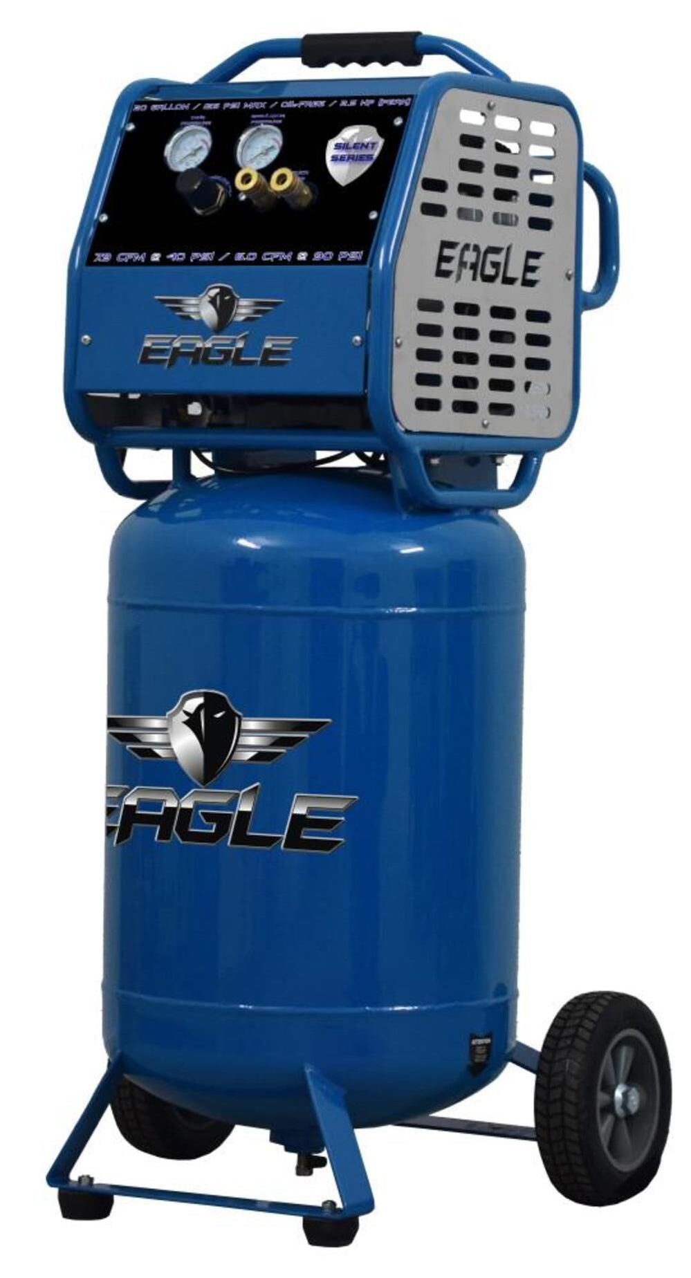 Eagle (EA-6500) Silent Series 2-HP 20-Gallon Air Compressor — Pacific ...