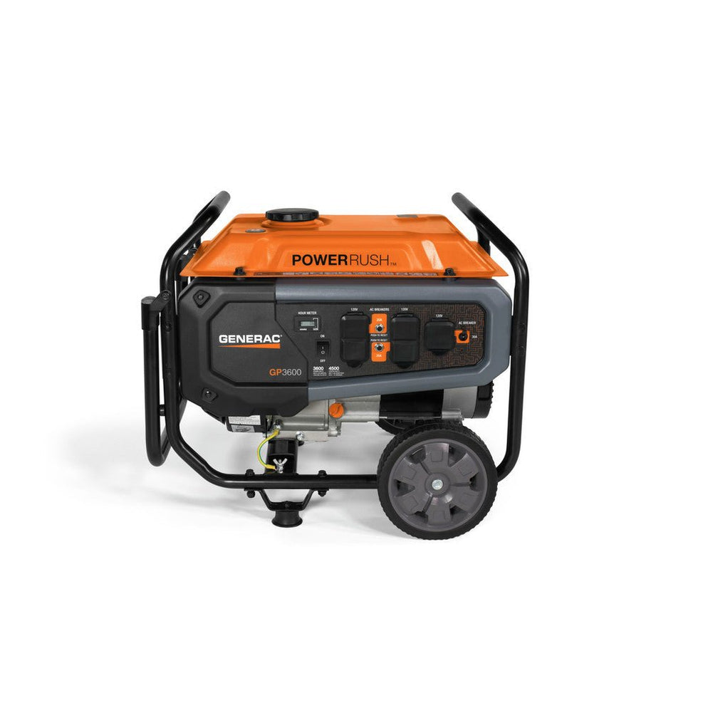 Generac (GP3600) 3,600 Watt Portable Generator — Pacific Power Tools
