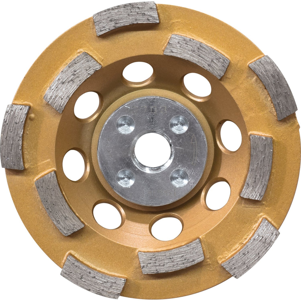 Makita (A-96198) 4-1/2" Low-Vibration Diamond Cup Wheel, Double Row ...