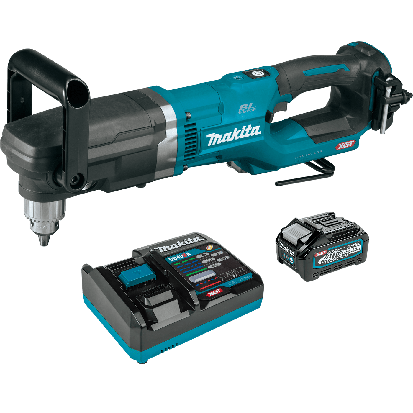 Makita (GAD01M1) 40V max XGT® Brushless 1/2" Right Angle Drill Kit (4. — Pacific Power Tools