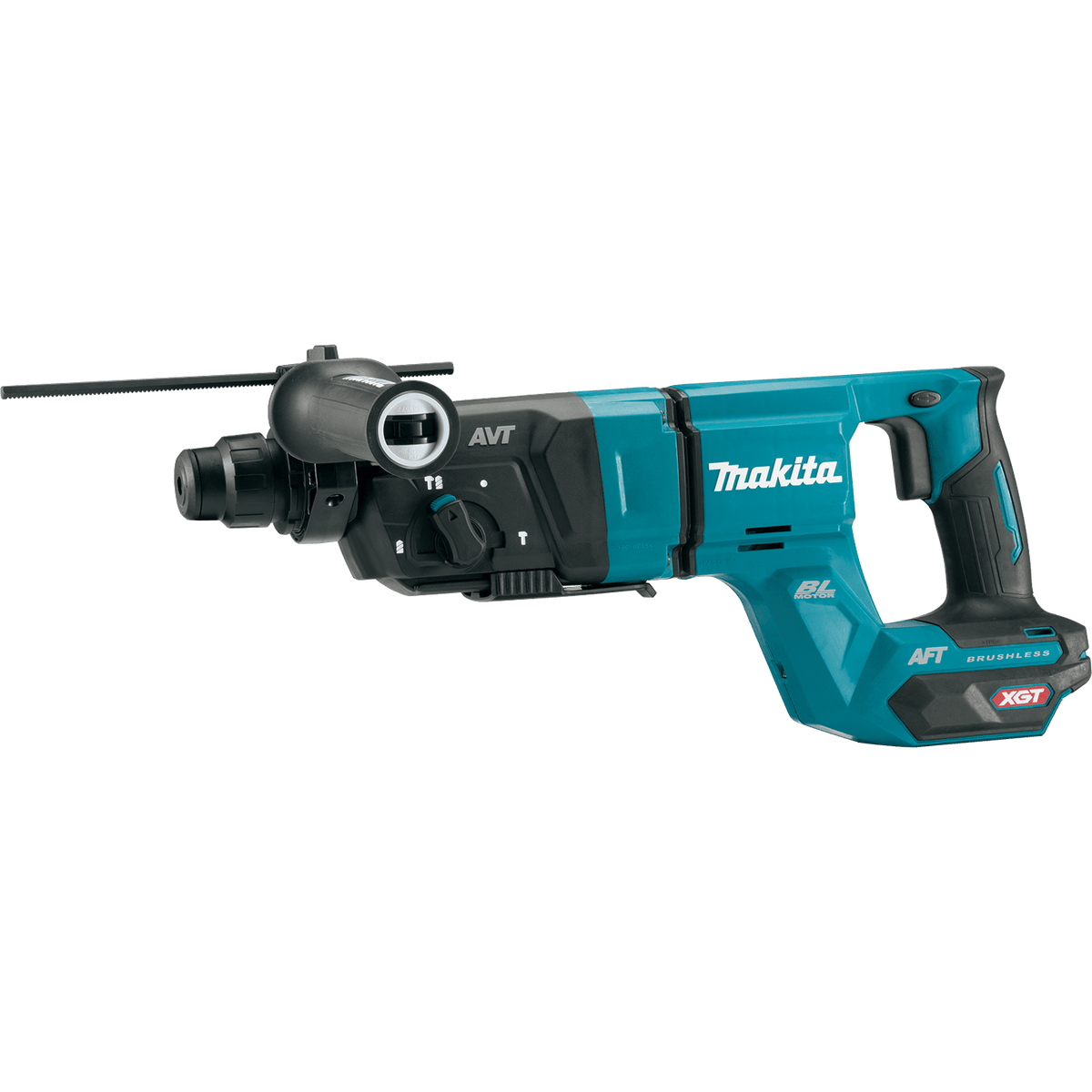 Makita (GRH07Z) 40V max XGT® Brushless 1‑1/8" SDS‑PLUS AVT® Rotary Ham ...