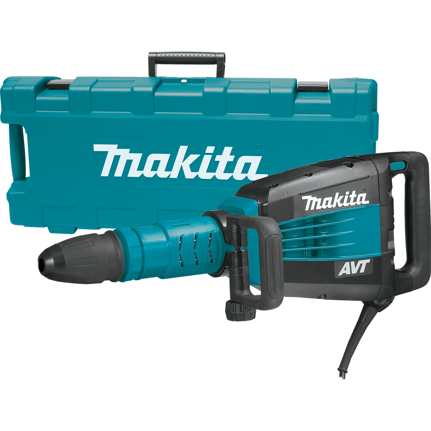 Makita 27 lb. AVT® Demolition Hammer, accepts SDS-MAX bits, case (w ...
