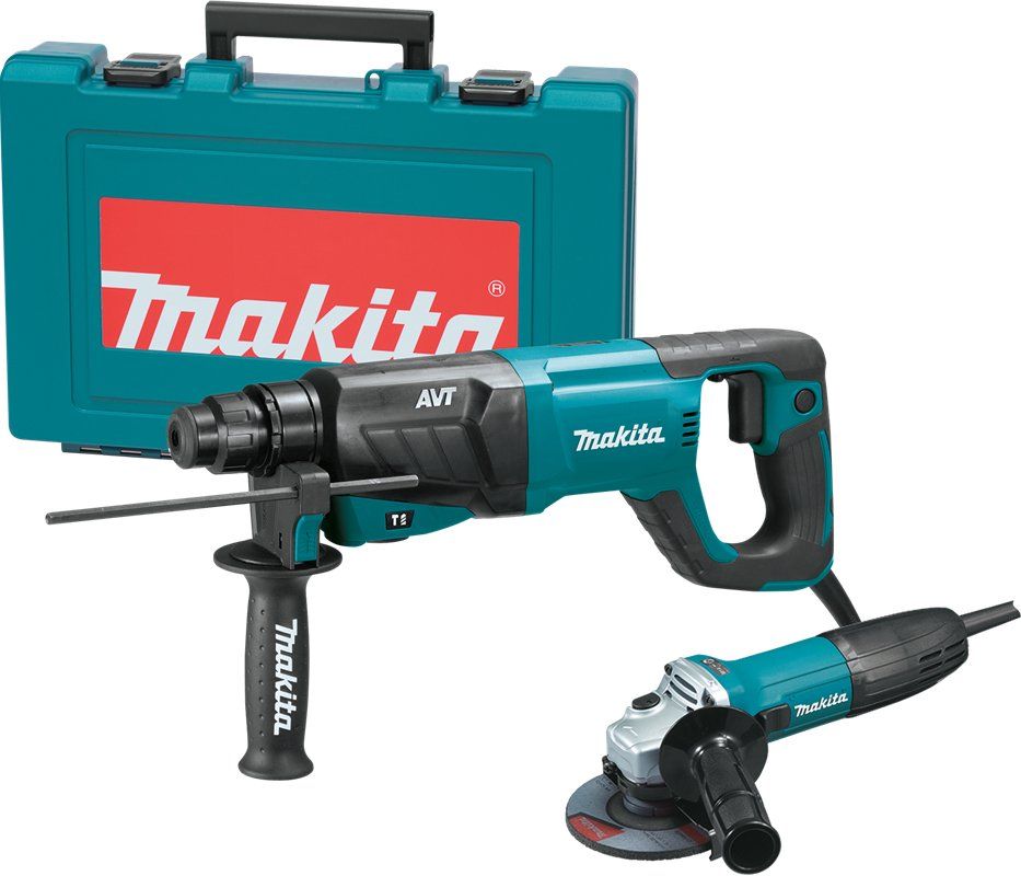1" AVT® Rotary Hammer, accepts SDS-PLUS bits, 3-mode, var. spd., case ...