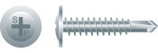 Phillips Modified Truss (R/W) Head, Zinc Plated — Pacific Power Tools